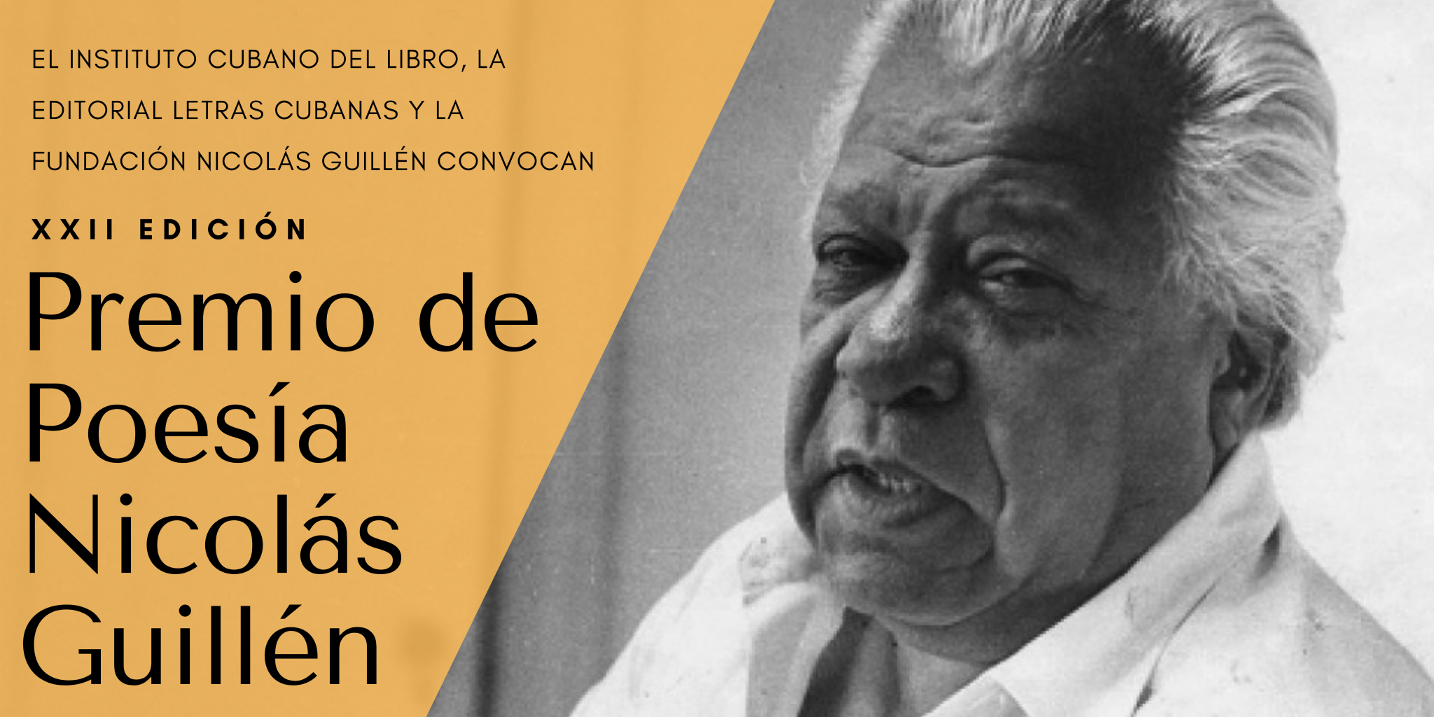 Convocan al Premio de Poesía Nicolás Guillén 2023 | Cubaliteraria
